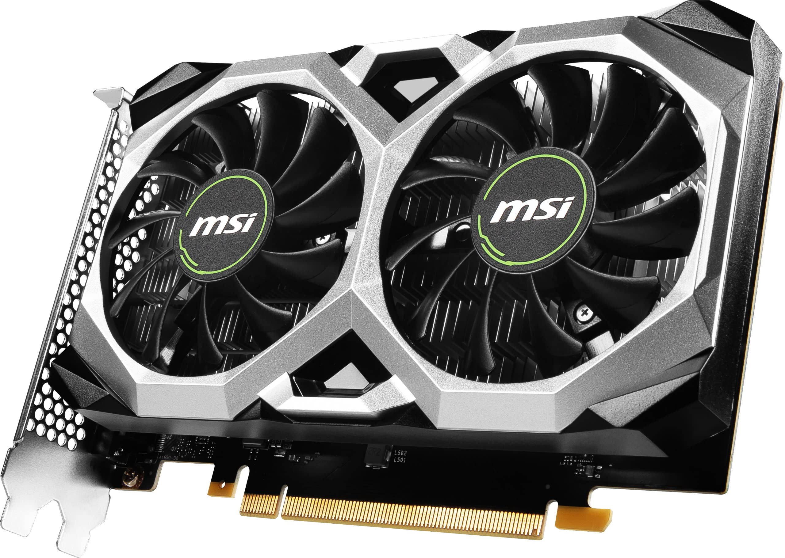 MSI Gaming GeForce GTX 1630 4GB GDRR6 64-Bit HDMI/DP/DVI Dual Fan OC Graphics Card (GTX 1630 Ventus XS 4G OC)