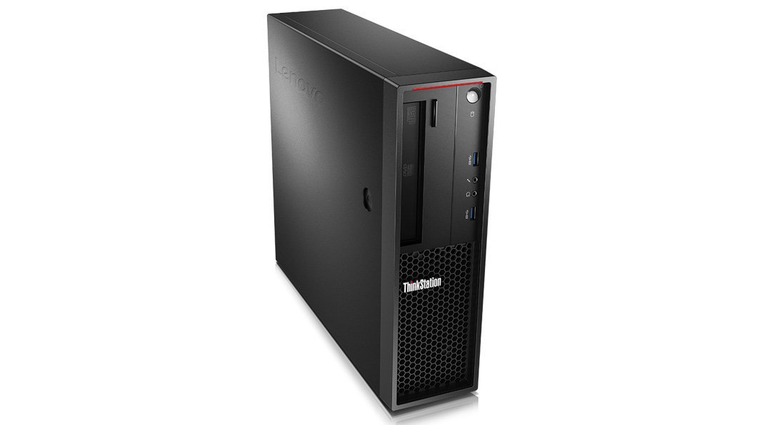 Lenovo P320 SFF Workstation Computer Desktop, Intel Core i7-7700, 16GB DDR4 RAM, 256GB M.2 PCIe, USB 3.0, Intel HD Graphics 630 4K, VGA + 2x Display Ports, Windows 10 Pro (Renewed)