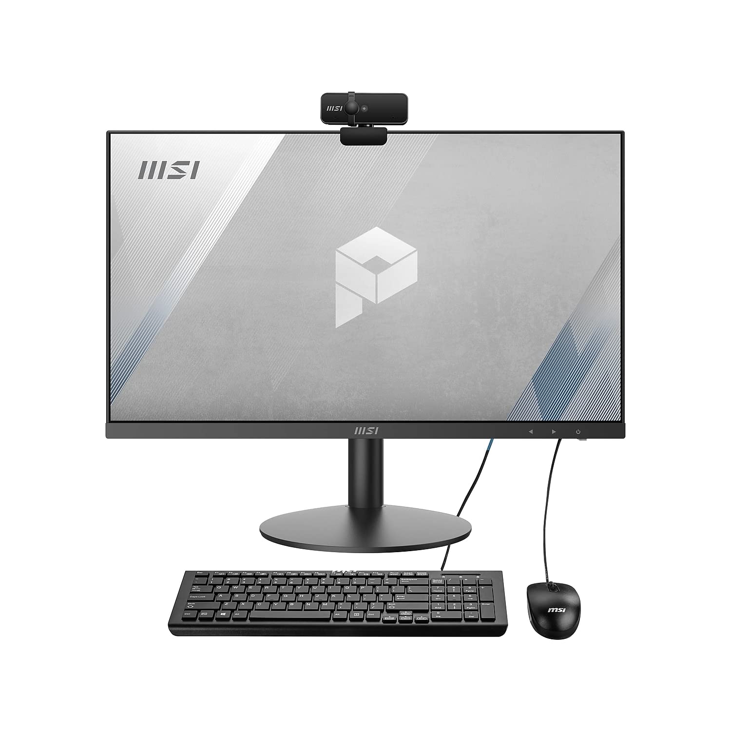MSI PRO AP241 11M-083US All-in-One Gaming Computer - Intel Core i5 11th Gen i5-11400 Hexa-core (6 Core) - 8 GB RAM DDR4 SDRAM - 250 GB M.2 PCI Express NVMe SSD - 23.8" Full HD 1920 x 1080 - Deskt