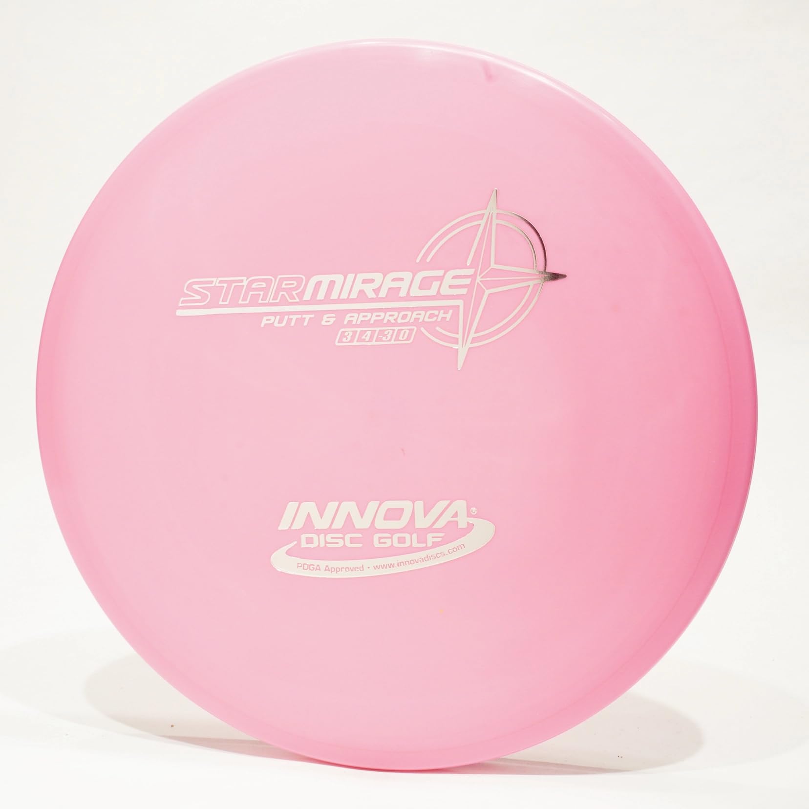Innova Mirage (Star) Putter & Approach Golf Disc, Pick Weight/Color [Stamp & Exact Color May Vary] Pink 175-176 Grams