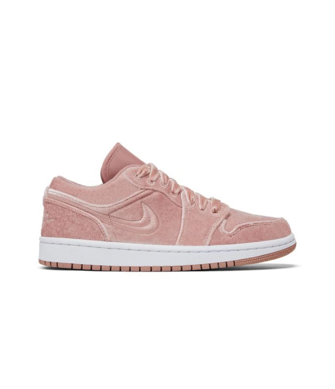 Jordan Womens WMNS Air 1 Low SE DQ8396 600 Pink Velvet - Size 9W