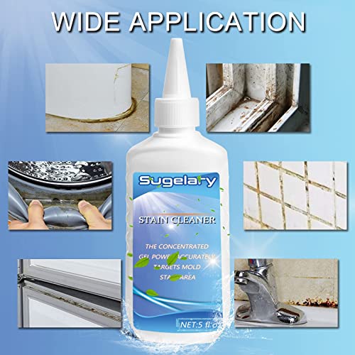 Home Remover Gel, Household Mold Cleaner for Washing Machine, Refrigerator Strips, Grout Cleaner Best for Home Sink, Kitchen, Showers
