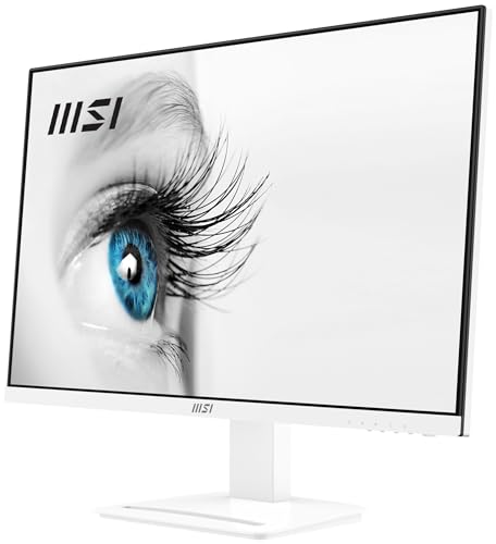 MSI Pro MP273W, 27", 1920 x 1080 (FHD), IPS, 75Hz, TUV Certified Eyesight Protection, 5ms, HDMI, 1 (v1.2a), Tilt