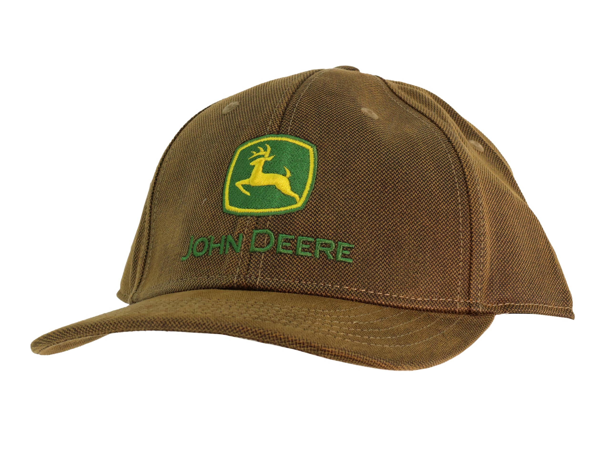 John Deere Heather Oil Skin Cotton-Brown-One Size