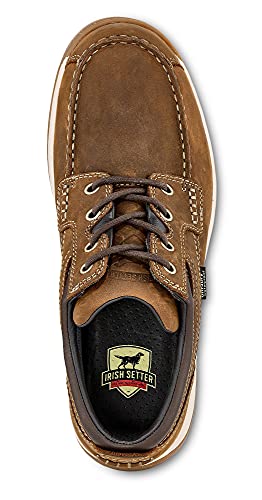 Irish Setter Men's Soft Paw Oxford Hunting Shoe, Tan, 8