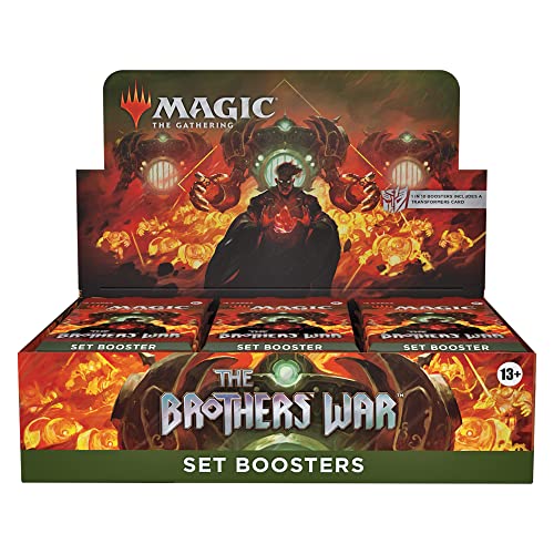 Magic The Gathering The Brothers’ War Set Booster Box | 30 Packs (360 Magic Cards)