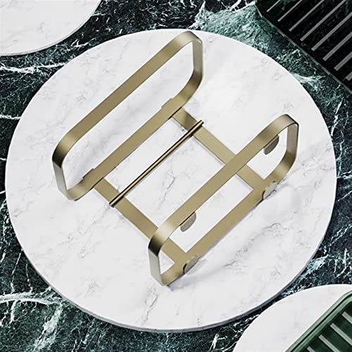 INKSKI Square Soap Travel Case Wall-Mounted Soap Box Double-Layer Multi-Functional Soap Box Hands-Free Foaming Soap Box Household Drain Rack (Color : Gris Oscuro)