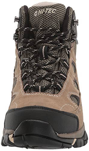 HI-TEC Men's H-54245 Hiking Boot, Smokey Brown/Olive/Snow, 11