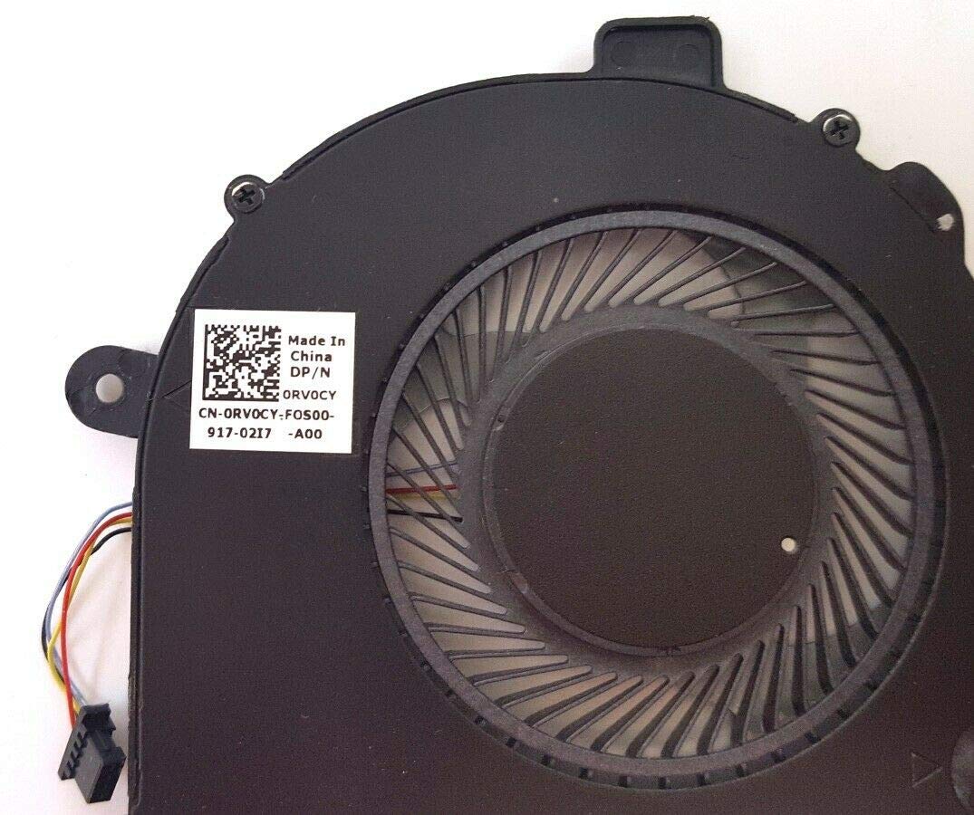 HK-Part Fan for Dell Vostro 14-5471 13-5370 5370 CPU Cooling Fan RV0CY 0RV0CY CN-0RV0CY