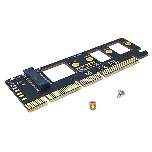 OWLEEN Expansion Card M.2 NVME SSD to PCIE 3.0 X16/X8/X4 Desktop SSD Adapter Card Support 2230 2242 2260 2280 Size SSD