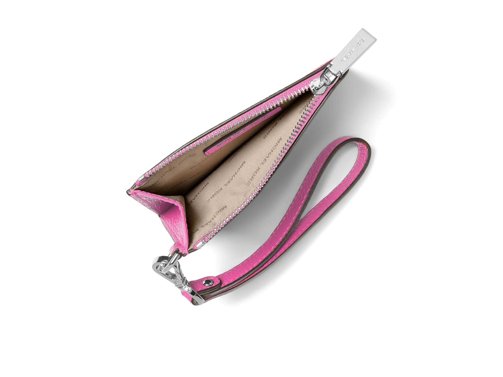Michael Kors Women's Jet Set Small Coin Purse, Cerise