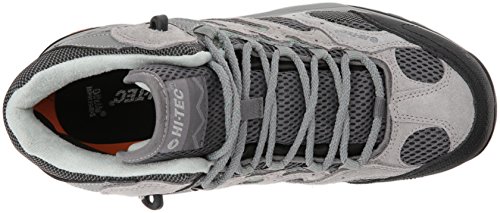 Hi-Tec Women's V-LITE Wild-FIRE MID I Waterproof Hiking Boot, cool grey/graphite/iceberg green, 110M Medium US