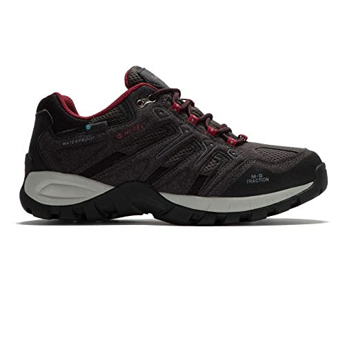 Hi-Tec Women's Low-Top Trainers Hiking Shoe, Charcoal, 7