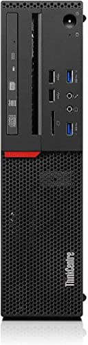 Lenovo ThinkCentre M800 SFF Desktop Computer PC, Intel Core i5 6500 3.2GHz, 16GB DDR4 128GB SSD 2TB HDD, Built-in WiFi BT,DVD-RW,Wireless Keyboard Mouse,Windows 10 Pro (Renewed)