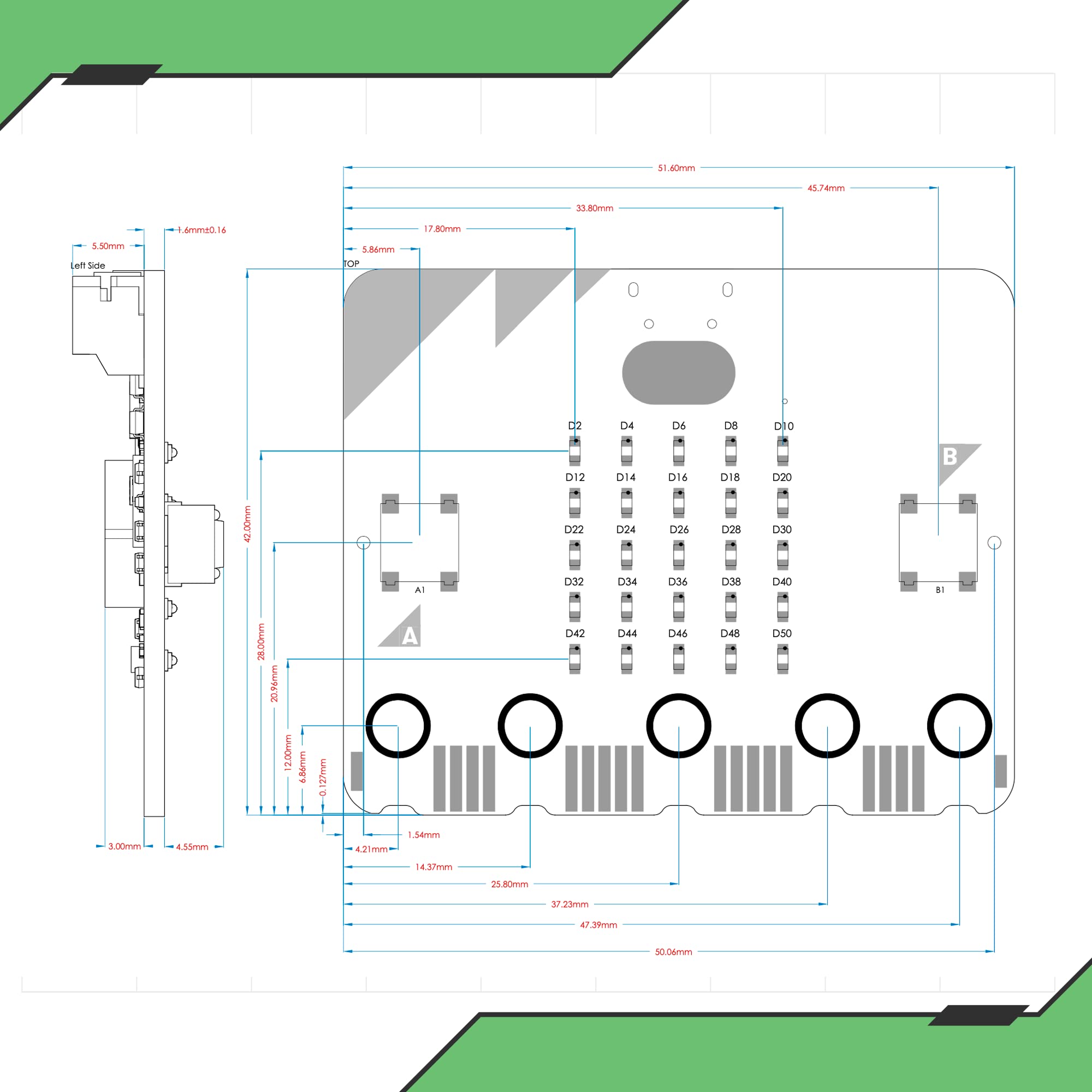 Micro Bit V2.2 GO Kit, Micro Development Board, Easily Programmable Single Board Computer, Early STEM Education for Beginner and Kids