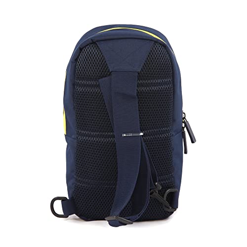 NAUTICA Unisex's Sling Shoulder Bag, Navy Yellow
