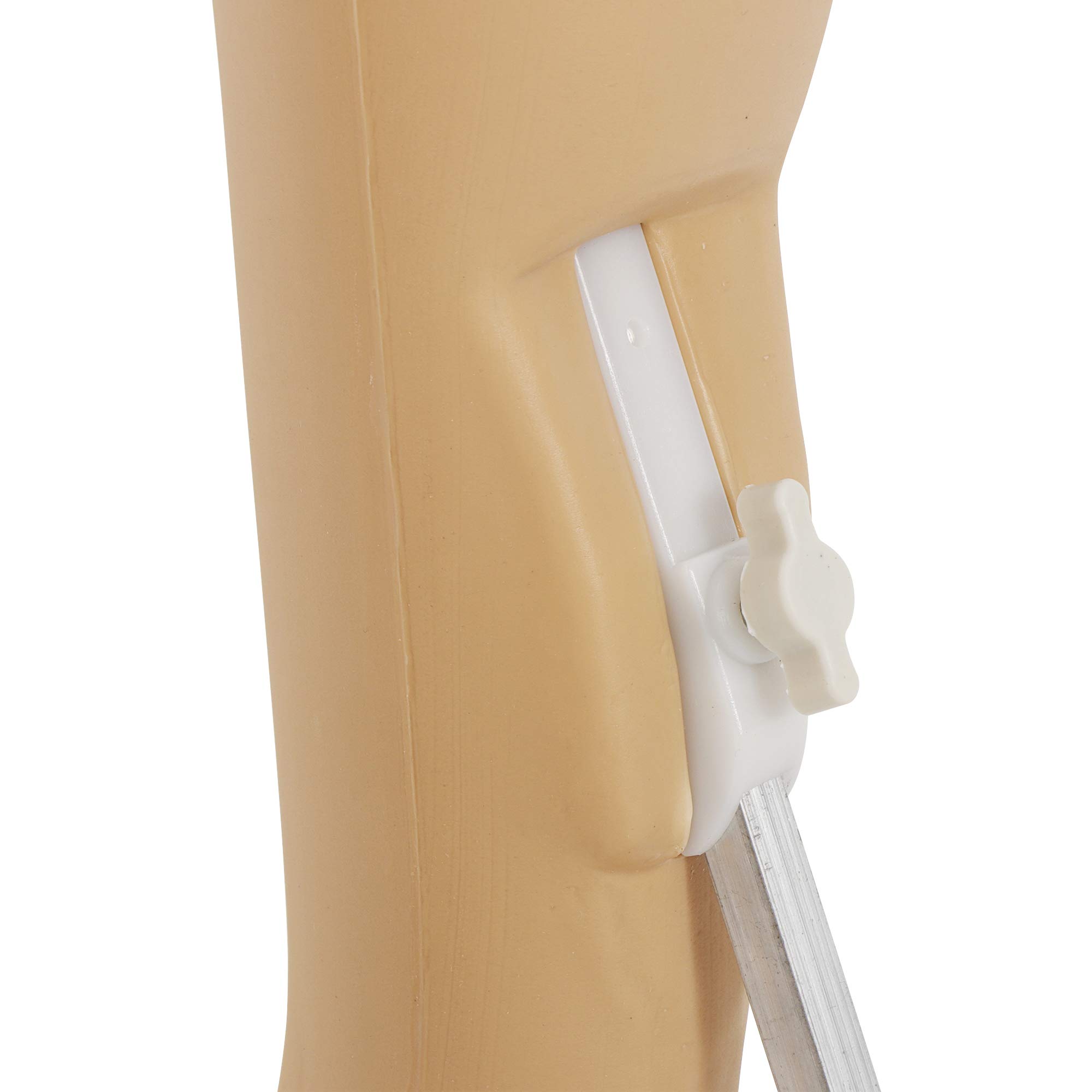HomGarden Female Mannequin Manikin Full Body Dress Form, 69β Adjustable Mannequin Stand Realistic Mannequin Display Head Turns Dress Model w/Base