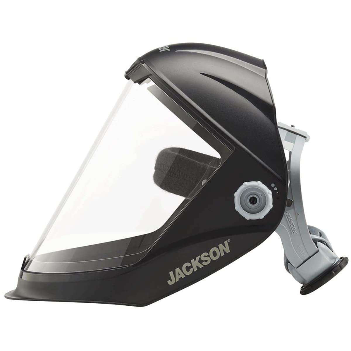Jackson Safety Lightweight MAXVIEW Premium Face Shield with 370 Speed Dial Ratcheting Headgear β Anti Fog Coating