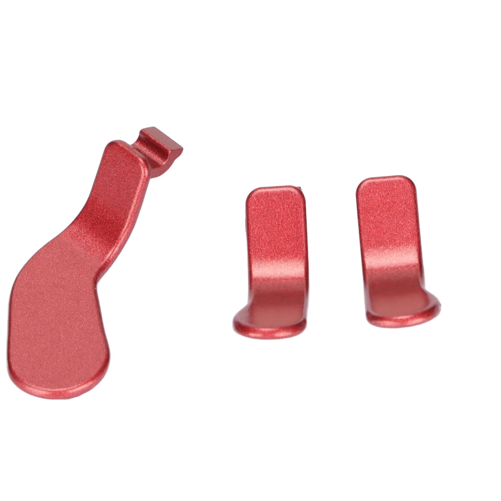 Metal Paddles, Stainless Steel Fashion Appearance Interchangeable Paddles Red 4pcs Easy To Replace for Xbox One Elite Series 2
