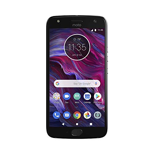 Motorola Moto X4 Factory Unlocked Phone - 32GB - 5.2in - Super Black - PA8S0006US (Renewed)