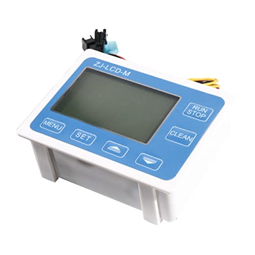 ROFEI DN50 Digital Display Flow Quantitative Controller Water Flow Sensor Use to Control and Display Liquid Flow (Size : US Plug)