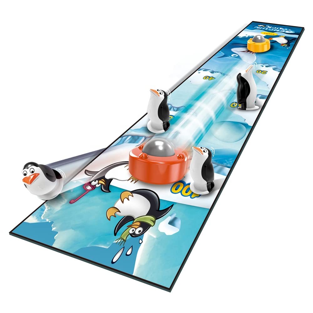 Let's Play with Us Penguin Pucks Easy to Portable