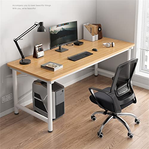 JIMEOG Computer Desk Desktop Home Bedroom Workbench Rental House Desk Student Desk Without Chair (Color : D, Size : 80cm)