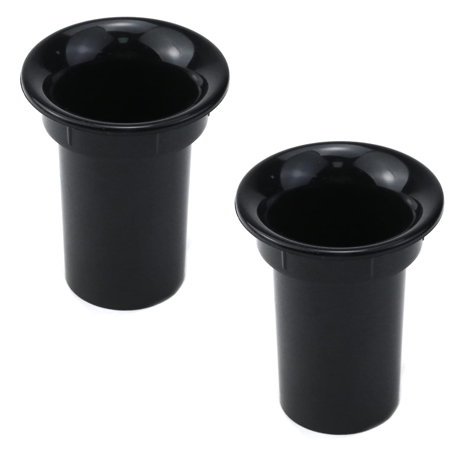 Mewutal 2PCS Speaker Cabinet Port Tube Speaker Accessories Plastic Speaker Cabinet Port Tube for Concern Party Stage (53Γ65mm/2.09"Γ2.56")