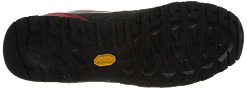 Jack Wolfskin Men's Scrambler 2 Texapore Low Hiking Shoe Boot, Black/red, 12