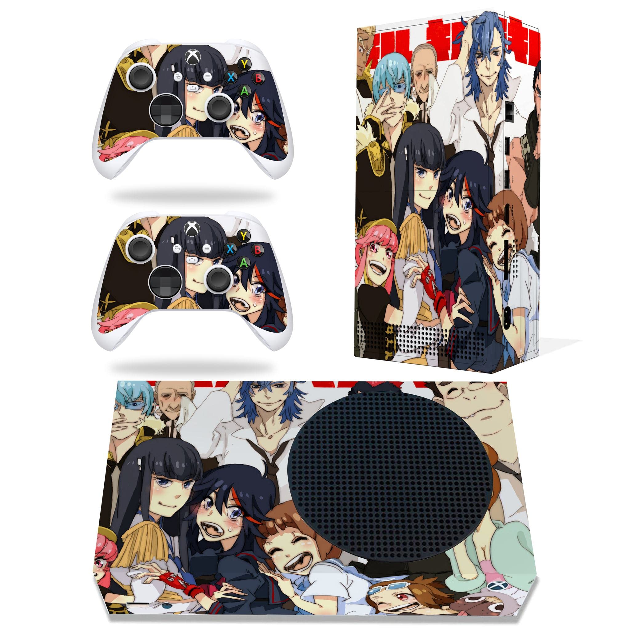 Kill la Kill Anime Movie Game Console Series S Controllers Skin Decals Stickers Wrap Vinyl for Game Console Series S