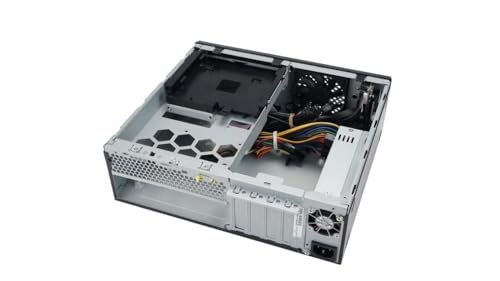 IN WIN Win CJ712.AU265TB3 Black Micro ATX Mini Tower Computer Case 8L Small Form Factor with 265W Power Supply