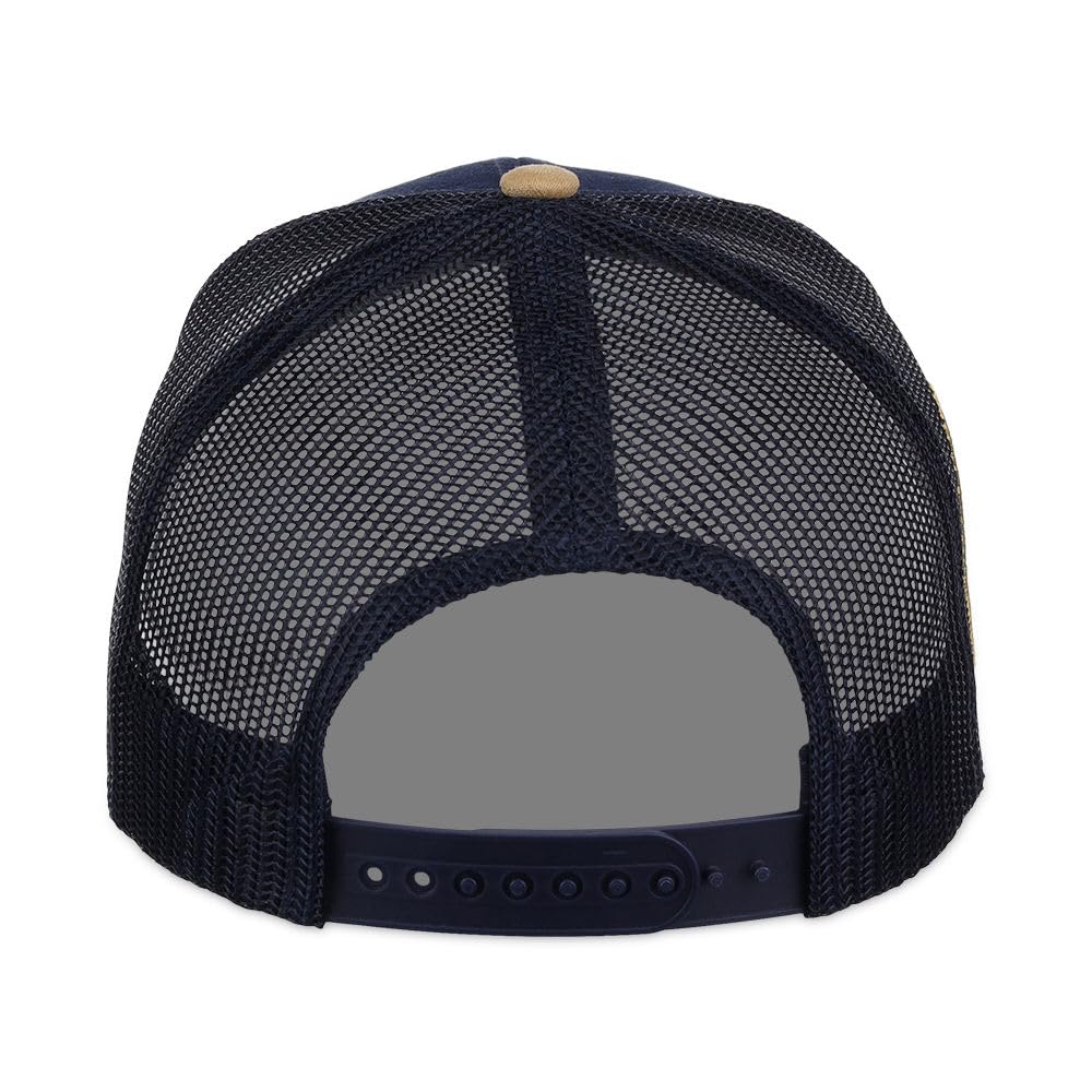 Modelo Beer Patch A-Frame Trucker Adjustable Snapback Cap Navy