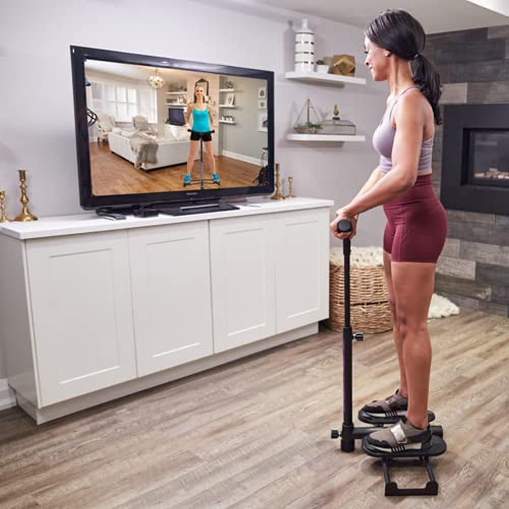 LEG MASTER Total Body Workout System Slim (Black) - Maintain Balance, Stability and Mobility