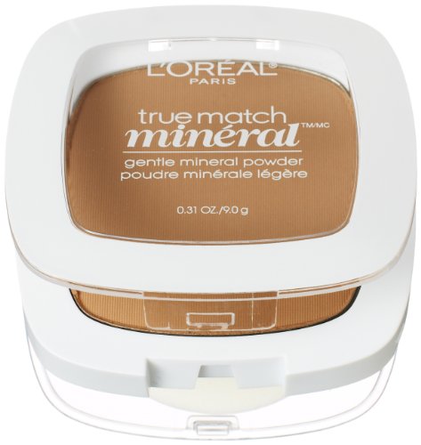 L'Oreal Paris True Match Mineral Pressed Powder, Classic Tan, 0.31 Ounce