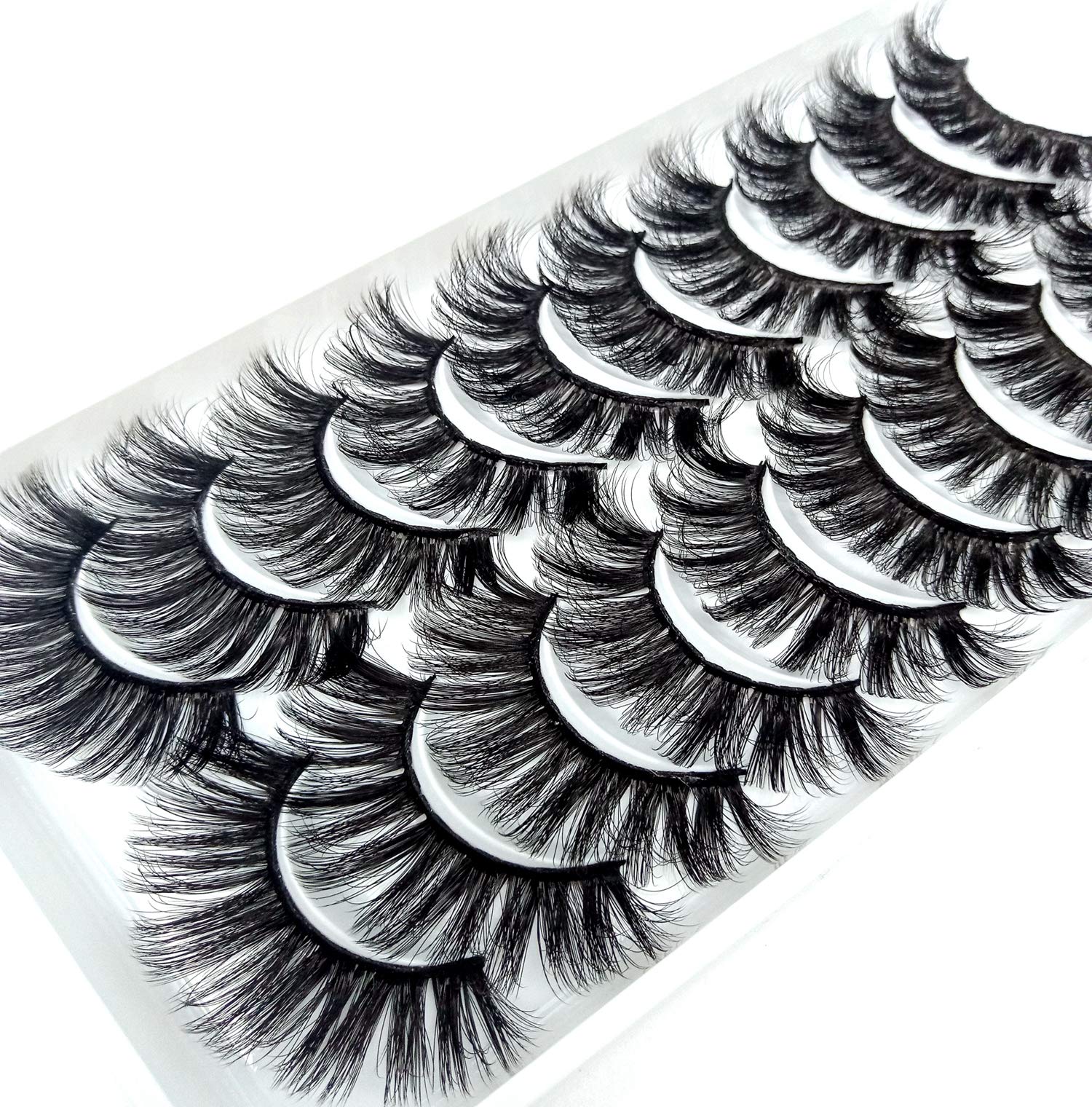 HBZGTLAD 38 Styles 10 pairs natural false eyelashes fake lashes long makeup 3d mink lashes extension eyelash mink eyelashes for beauty (3D112)