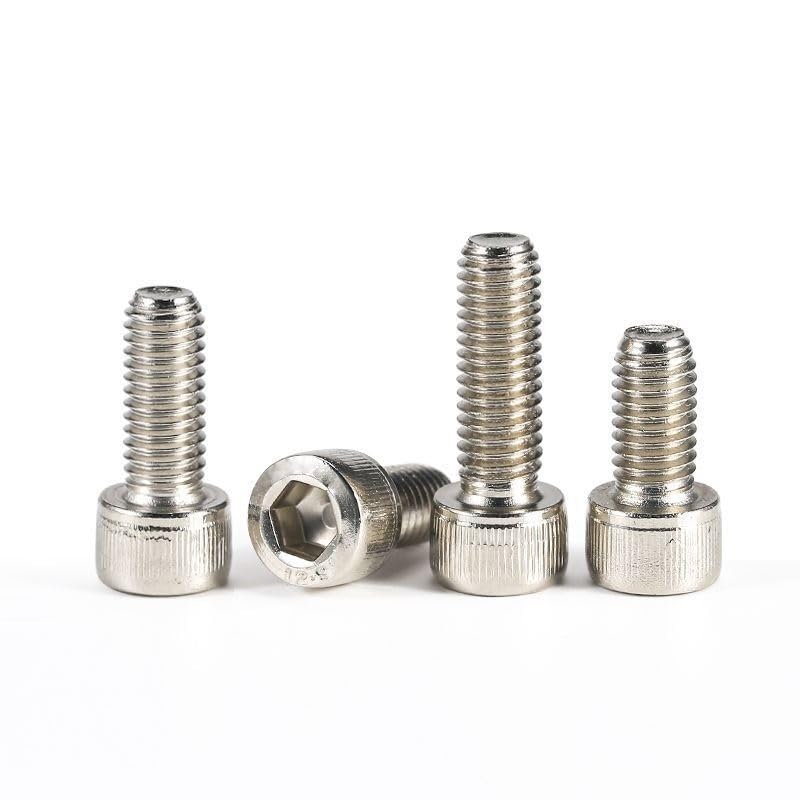 Hexagon Socket Screws 10pcs Nickel Plated Cylindrical Cup Head Bolts 12.9 Grade Hexagon Socket Screws (Size : M5*12)