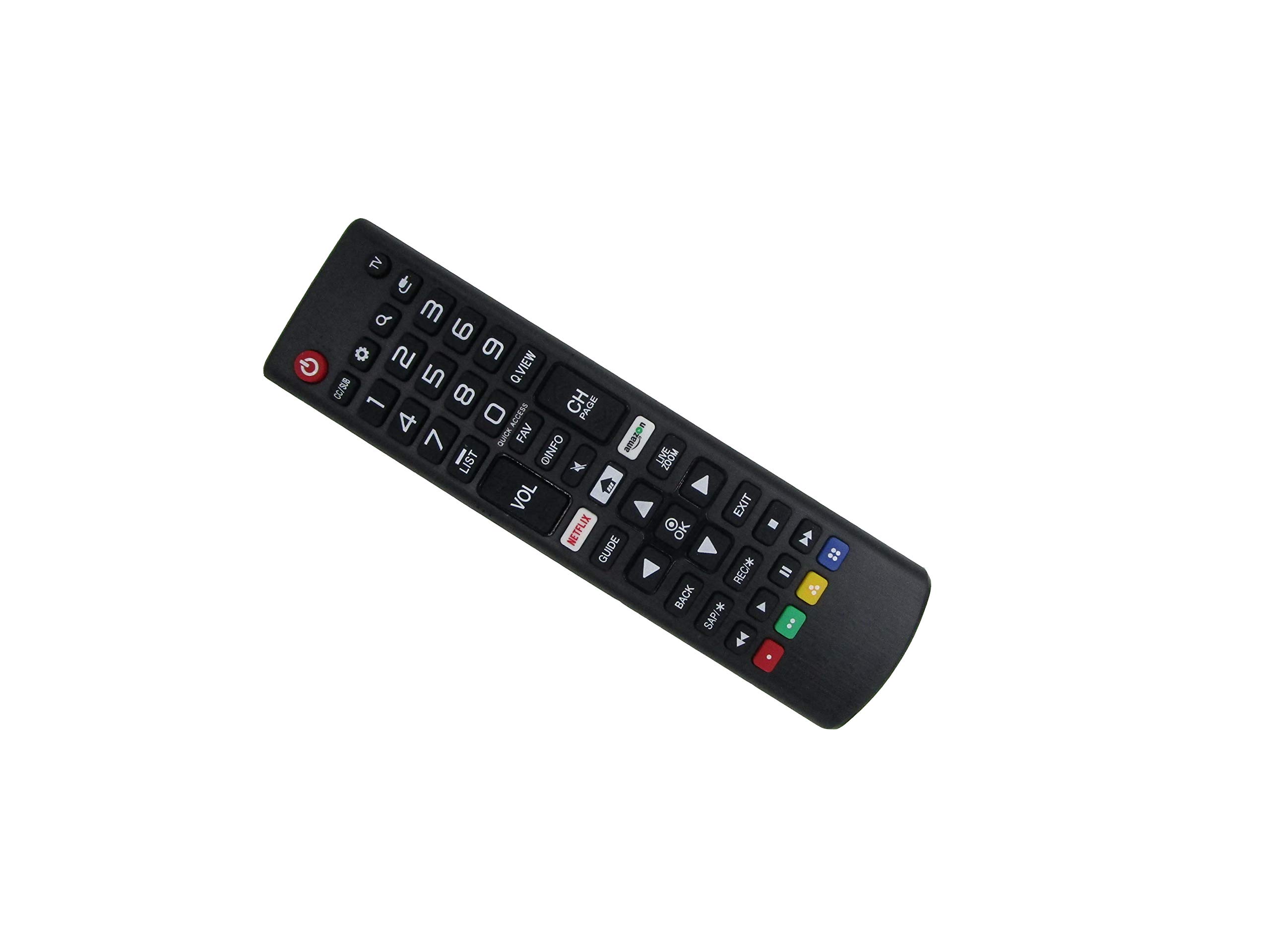 HCDZ Replacement Remote Control for LG 50UK6500AUA 55UK6300BUB 43UK6500AUA 55UK6350PUC 50UK6300BUB 43UK6200PUA 49UK6300BUB 43UK6250PUB 4K HDR Smart LED Super UHD TV