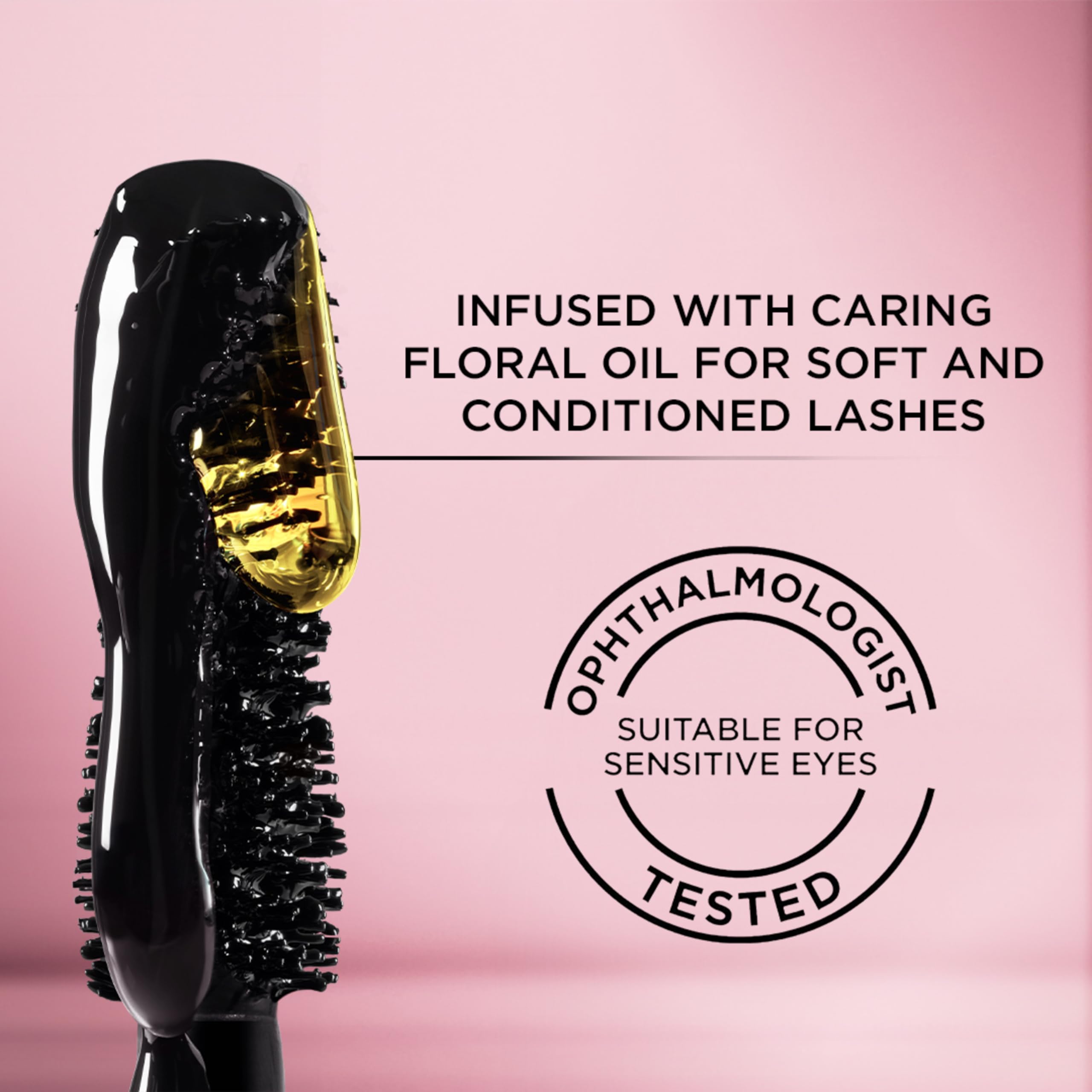 L'Oreal Paris Voluminous Makeup Lash Paradise Waterproof Mascara, Voluptuous Volume, Intense Length, Feathery Soft Full Lashes, No Smudging, No Clumping, Black, 0.25 Fl Oz (Pack of 2)