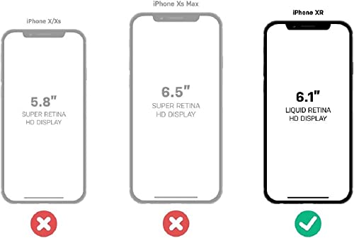 OtterBox Defender Series Screenless Edition Case for iPhone XR (Only) - Case Only - Non-Retail Packaging - Purple Nebula (Winsome Orchid/Night Purple)