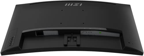 MSI Pro MP272C, 27", 1920 x 1080 (FHD), Curved VA, 75Hz, FreeSync, TUV Certified Eyesight Protection, 1ms, HDMI, Tilt