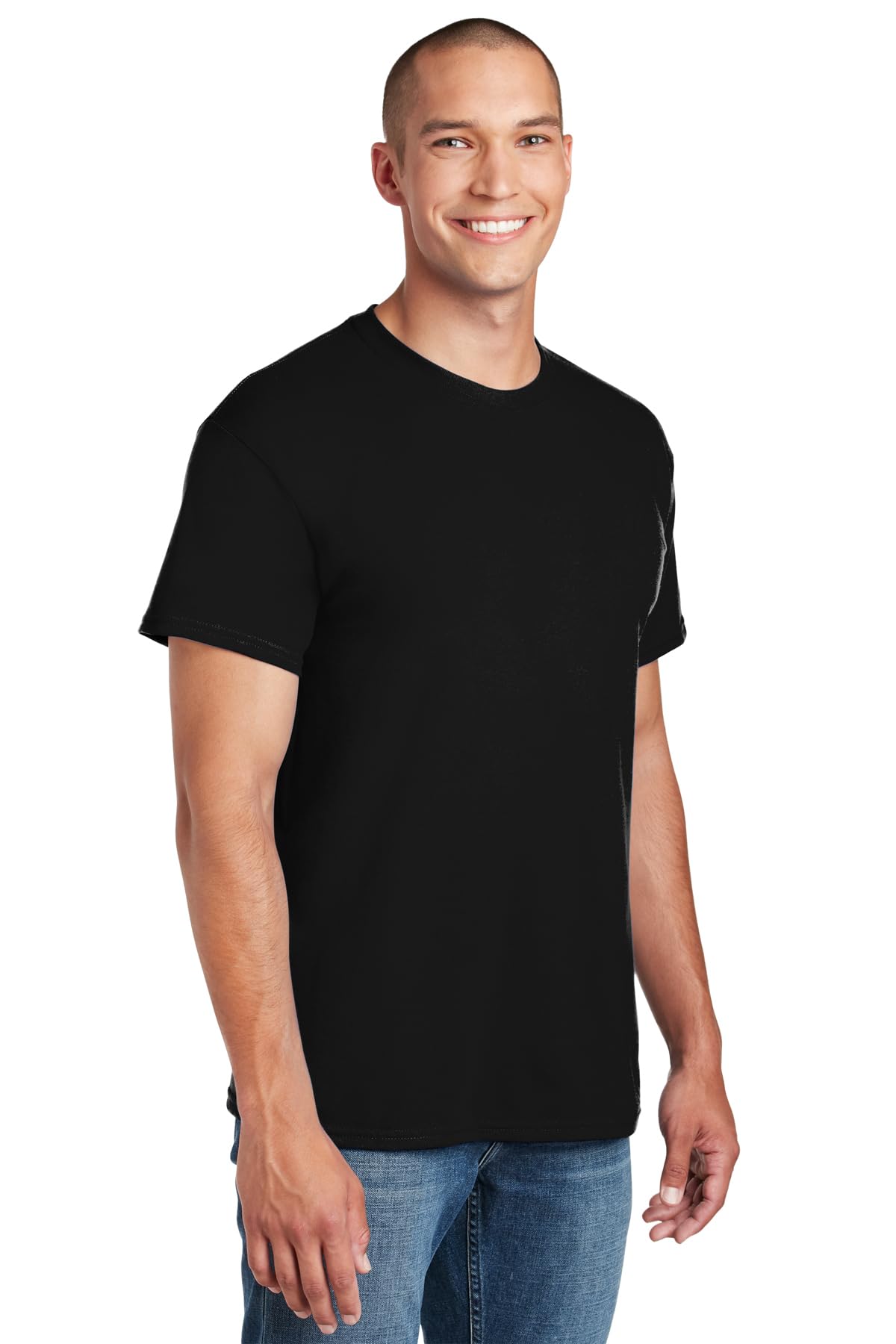 Gildan Men's DryBlend Classic T-Shirt, Black, X-Large