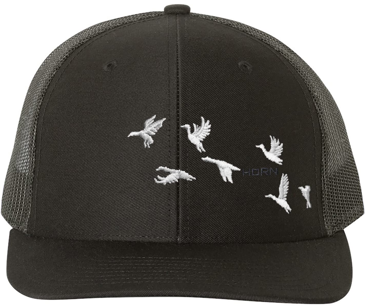HORN GEAR Trucker Hat - Duck Hat Edition (Black/Black)