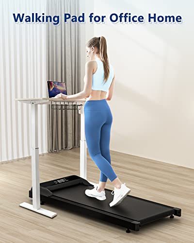Walking Pad Under Desk Treadmill,Portable 2 in 1 Desk Treadmill for Home,Quiet Mini Walking Pad for Work from Home with Remote Control(ππ’ππππ’π¦π πππ«π«ππ§ππ²)