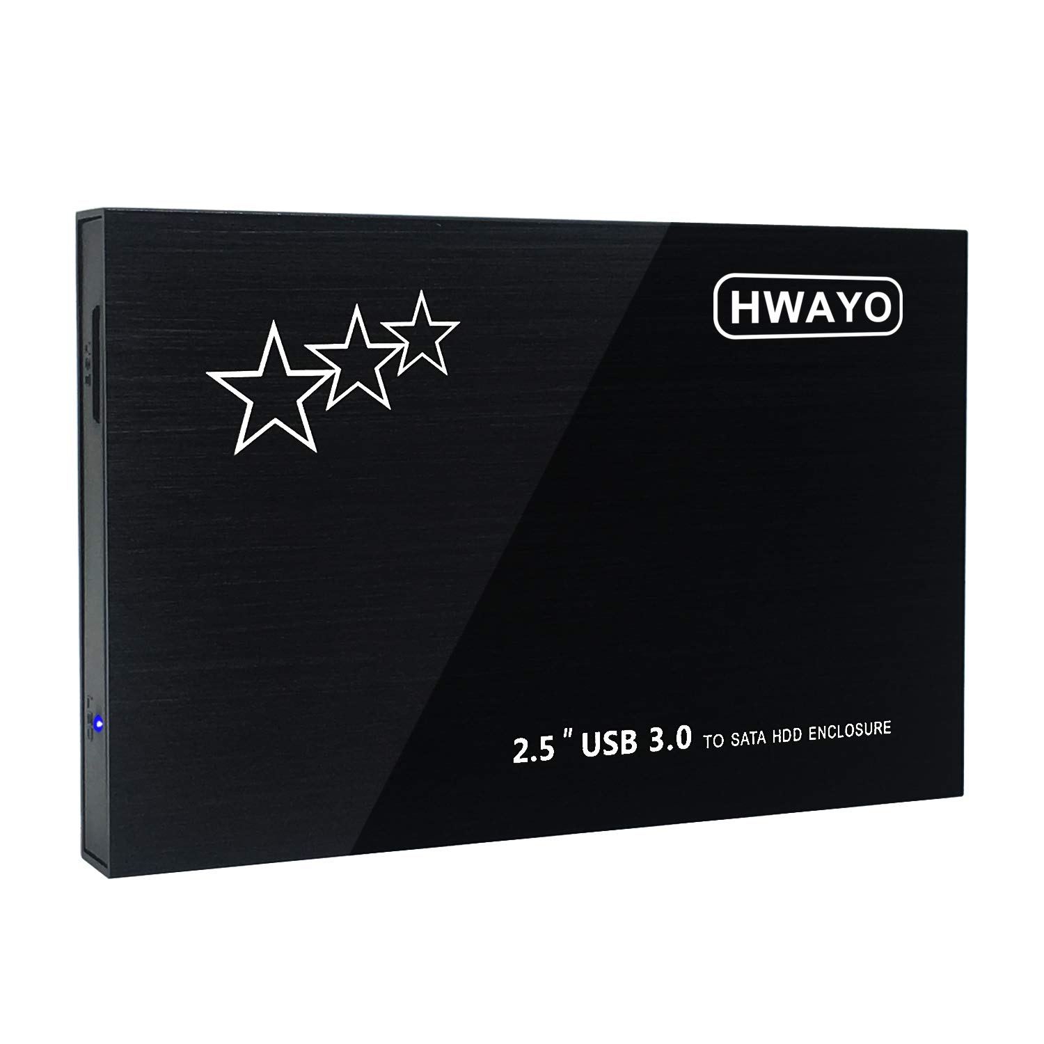 HWAYO 160GB External Hard Drive Portable 2.5'' Ultra Slim HDD Storage USB 3.0 for PC, Laptop, Mac, Chromebook (Silver)