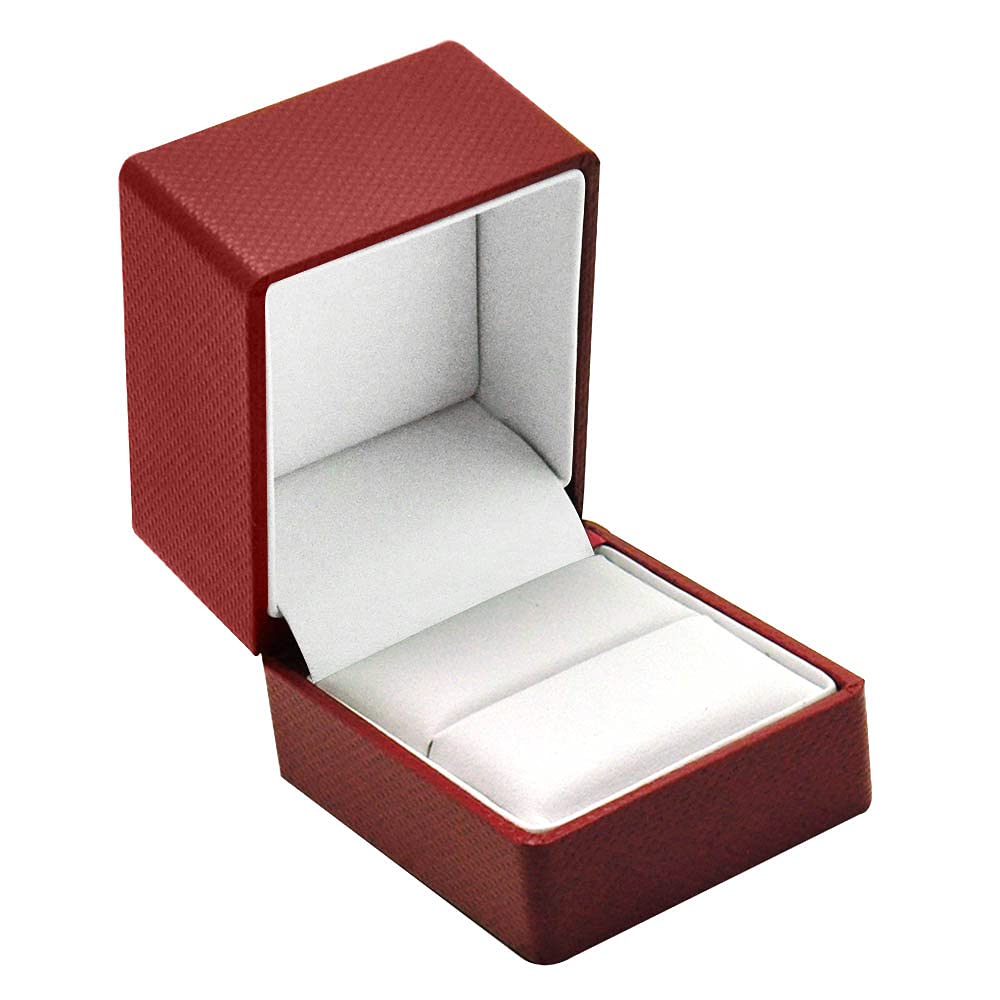 ISAAC WOLF 14K Solid Gold 1 Carat Genuine D VVS1 Moissanite Round Cut Diamond Solitaire Engagement Ring (White Gold, 7.25)