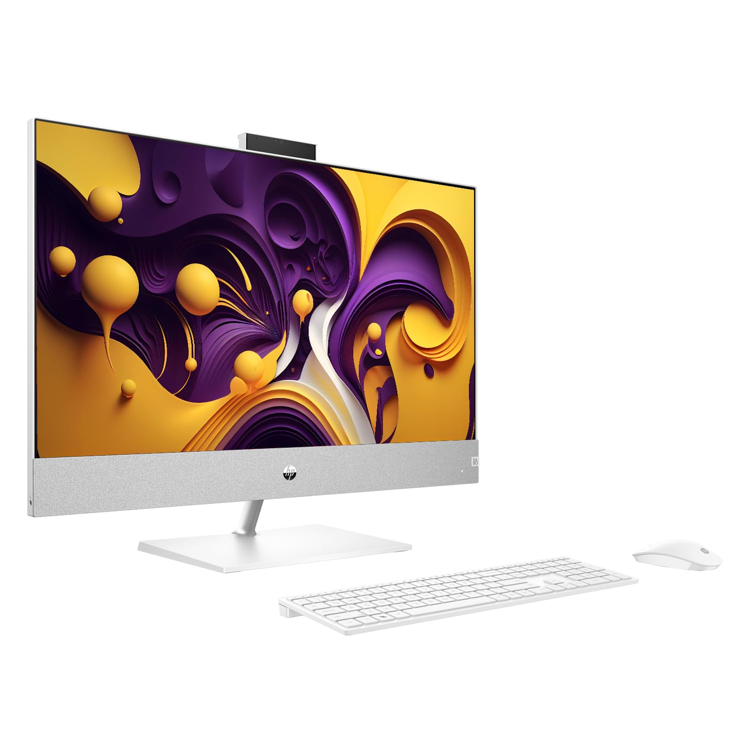 HP Pavilion 27 Business AIO Desktop, 27" FHD Touchscreen, Intel Core i7-13700T, NVIDIA RTX 3050, 32GB RAM, 2TB SSD+2TB HDD, Webcam, HDMI, Wireless K&M, Wi-Fi 6, Windows 11 Pro