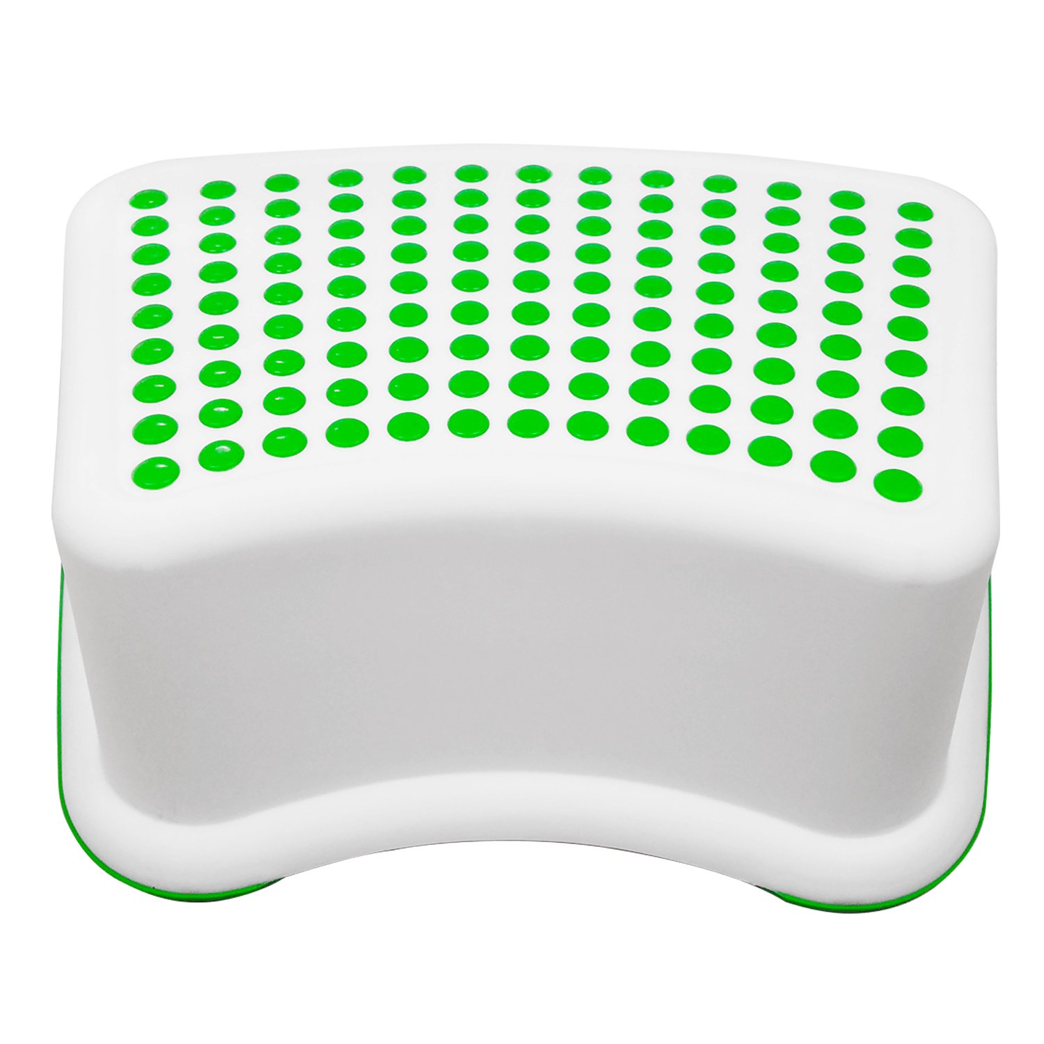 Kids Green Step Stool - Great for Potty Training, Bathroom, Bedroom, Toy Room, Kitchen, and Living Room. Perfect for Your House