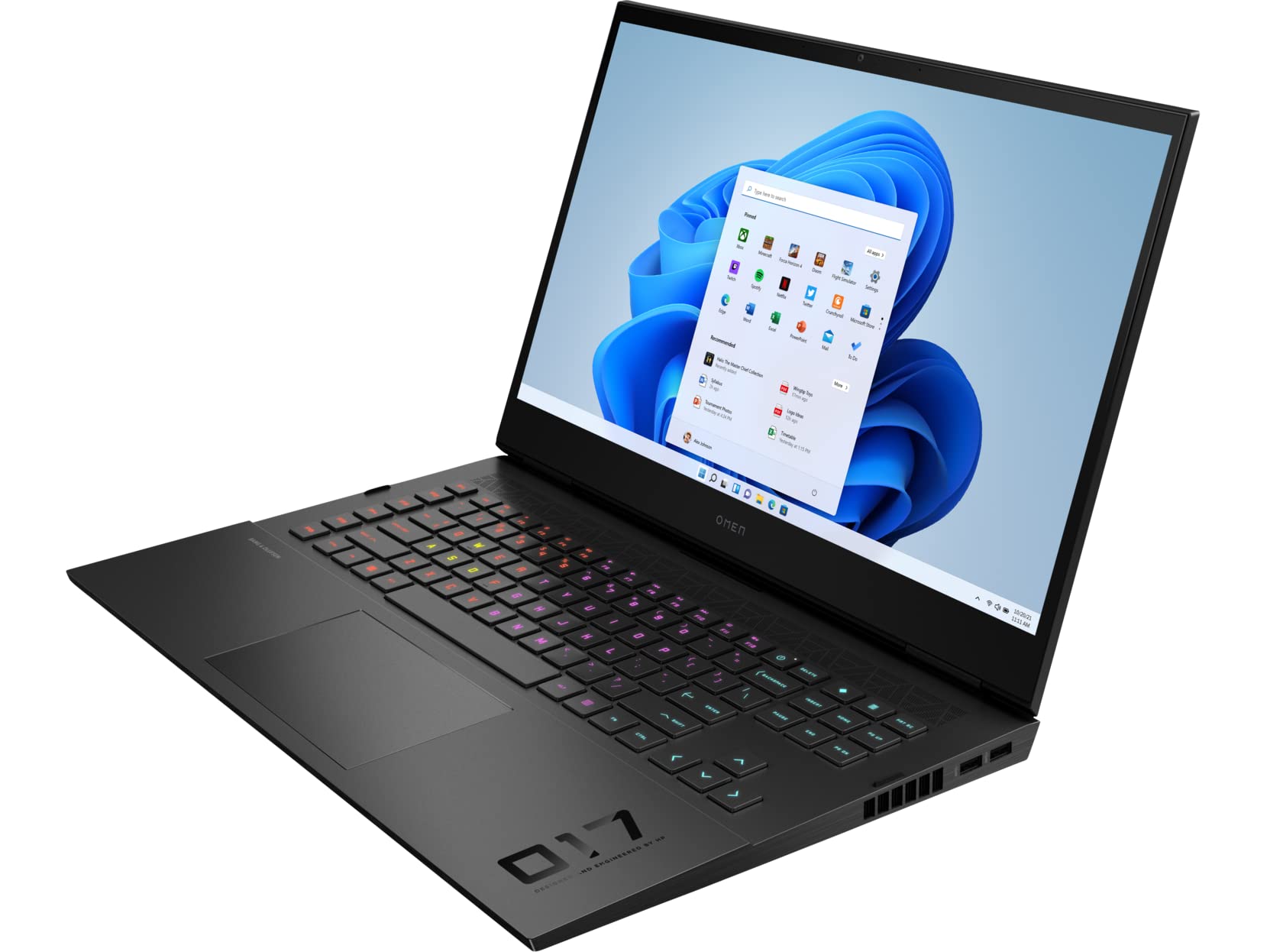 HP Omen 17.3" QHD 165Hz Gaming Laptop Computer, 13th Gen Intel Core i9-13900HX 24-Core, NVIDIA GeForce RTX 4090, 64GB DDR5 RAM, 2TB NVMe SSD, Windows 11 Pro - Shadow Black