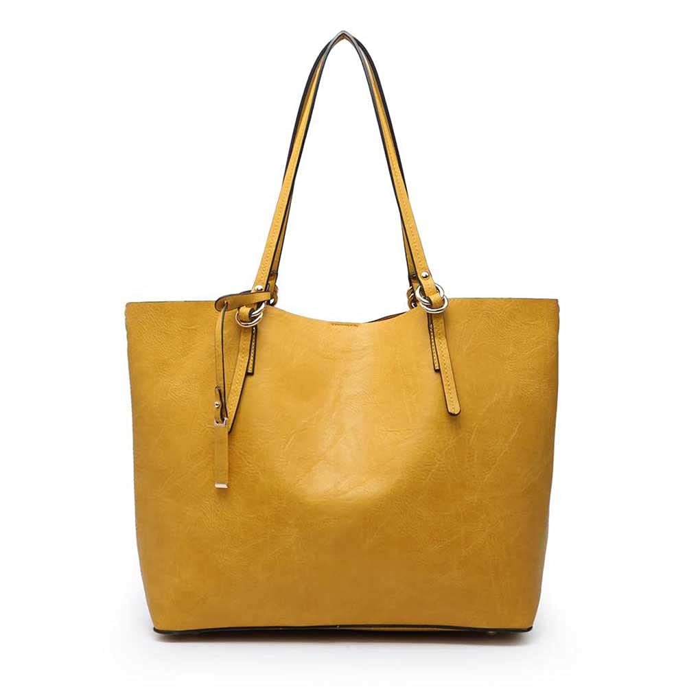 Jen & Co. Iris Tote Mustard