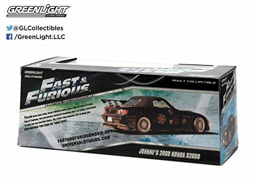 Greenlight 1:43 Fast & Furious - Johnny's 2000 Honda S2000 86205